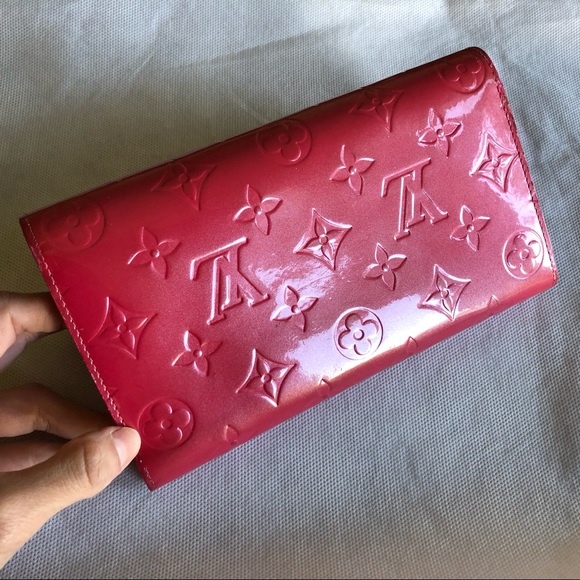 Bags | Authentic Louis Vuitton Hot Pink Wallet | Poshmark